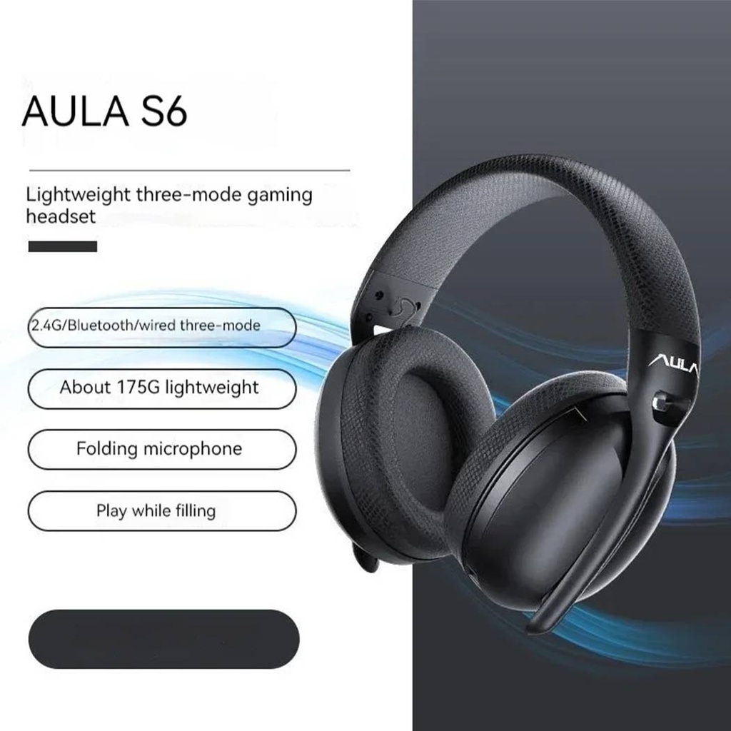 Aula S6 Wireless Headphones | Gear Studio | PC Gaming Accessories ...