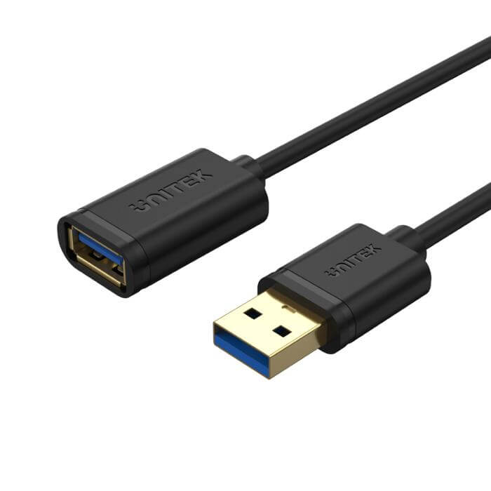 UNITEK 1M, USB3.0 Type-A (M) to Type-A (F) Cable | Gear Studio | PC ...