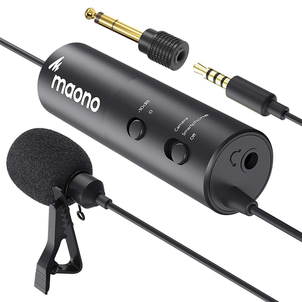 MAONO AU-102 Collar Mic | Gear Studio | PC Gaming Accessories | Cambodia
